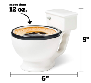 Toilet Bowl Coffee Mug - Useless Things to Buy!