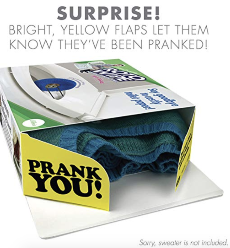 Roto Wipe Toilet - Prank Pack “Roto Wipe” - Useless Things to Buy!
