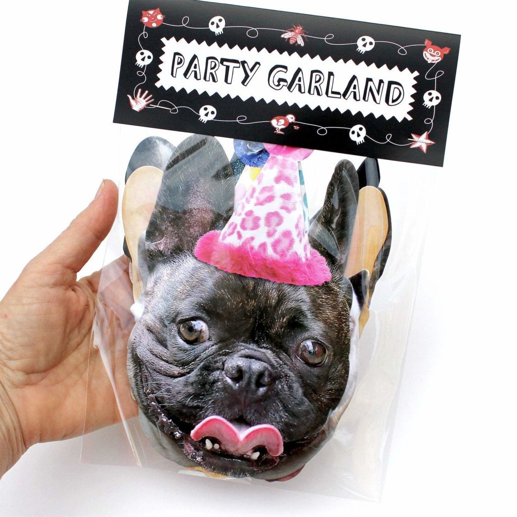 French Bulldog Birthday Hat Garland! - Frenchie Party Decorations ...